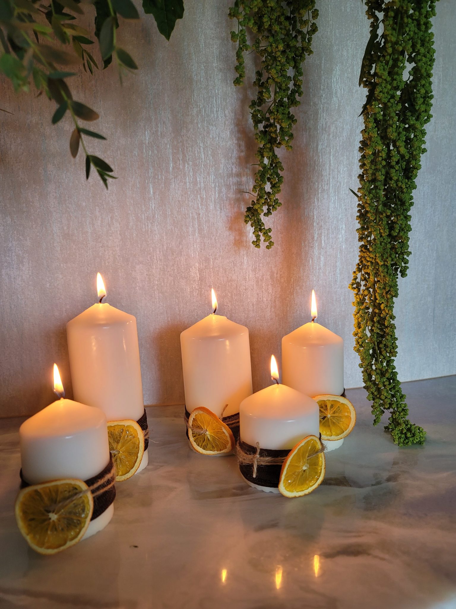 How to Dress Up a Candle - Easy and Fun Idea - ascapeliving.com