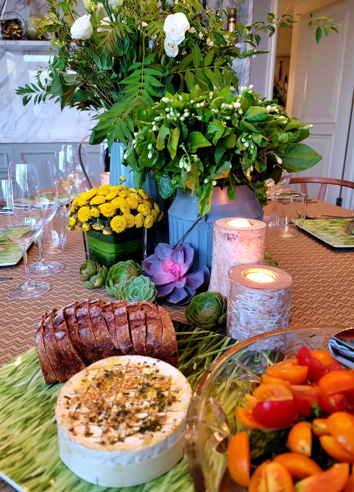 4 Garden Inspired Tablescapes - ascapeliving.com