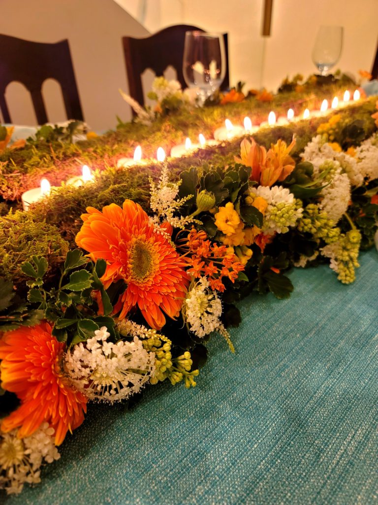 How to create a floral centerpiece - ascapeliving.com